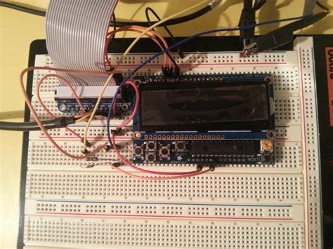 Interrupt Driven LCD Buttons