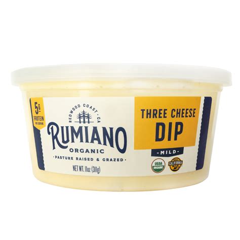 Three Cheese Dip Rumiano Cheese
