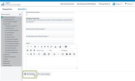 Create An IACUC Protocol Guide To Using RASS