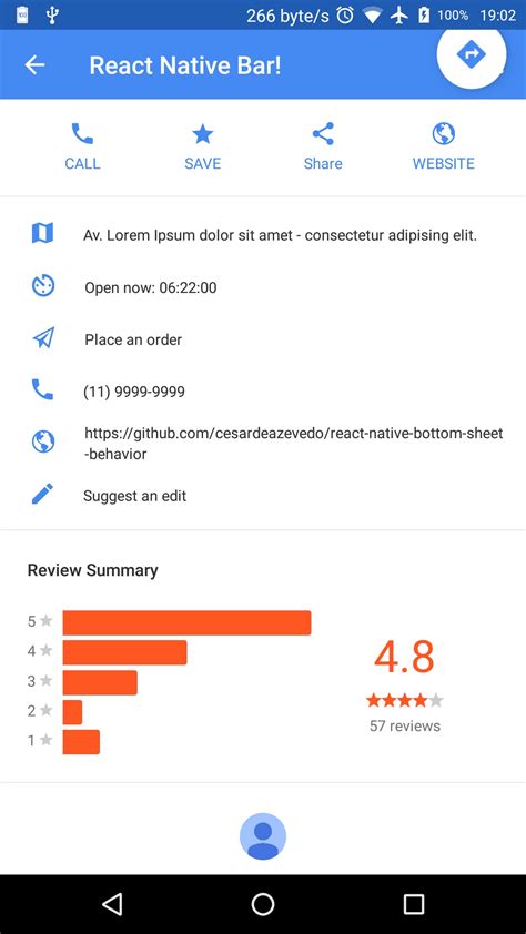 Problem Scroll Example Button Maps · Issue 35 · Cesardeazevedoreact Native Bottom Sheet