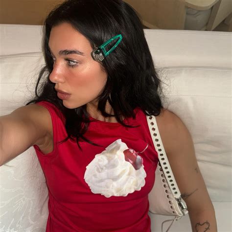 Dua Lipa Dresses Up Loungewear With Risqué Accessories