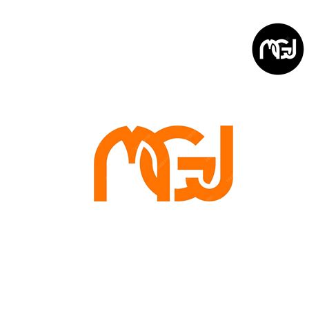 Premium Vector Letter Mgj Monogram Logo Design