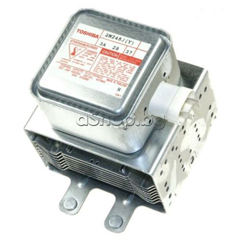 Магнетрон 2m248j Y за МВП с ант 26mm изв пер на обд и закрепването планки с шпилки 1000w Horega