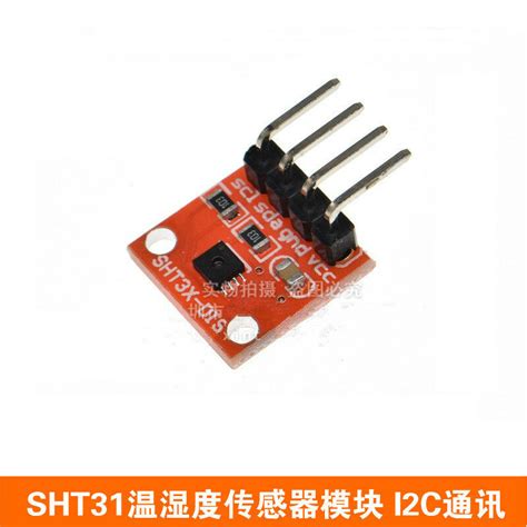 Sht31 Temperature And Humidity Sensor Module I2c Communication Digital Dis Sensor Wide Voltage