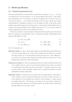 A Joint Bayesian Framework For Missing Data And Measurement Error Using Integrated Nested