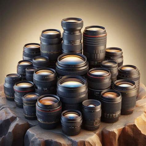 انواع لنز دوربین عکاسی و کاربرد هرکدام مربع مشکی