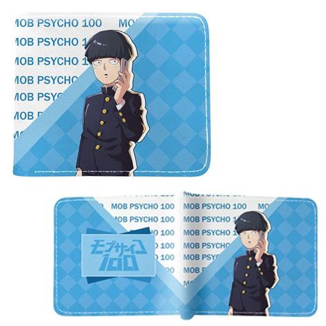Mob Style A Mob Psycho 100 4x5 Bi Fold Wallet