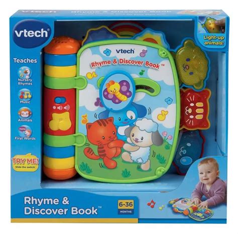 Vtech Rhyme And Discover Book ของเล่น หนังสือนิทาน พร้อมตัวการ์ตูน และ