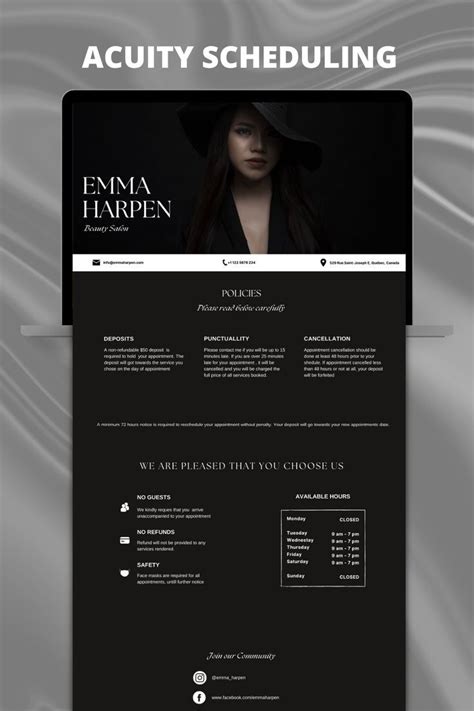 Acuity Scheduling Template Artofit