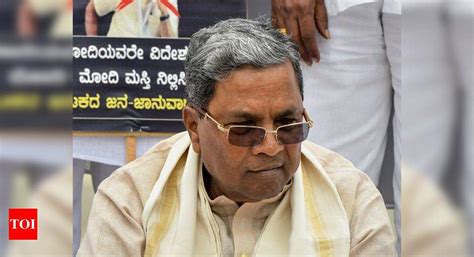 Modi Heading A Fascist Regime Alleges Siddaramaiah India News