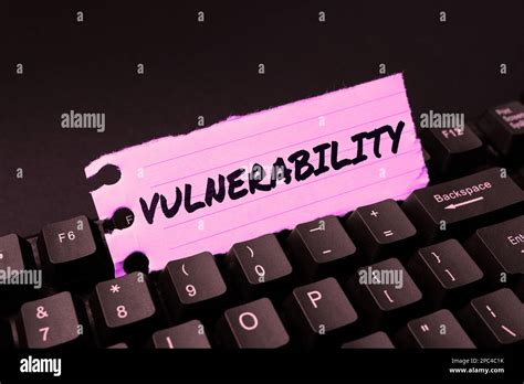 Inspiration Showing Sign Vulnerability Internet Concept State Of Being Exposed To The