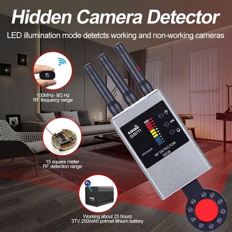 Detector Hidden Camera Detector Scanner For Gps Tracker Detection