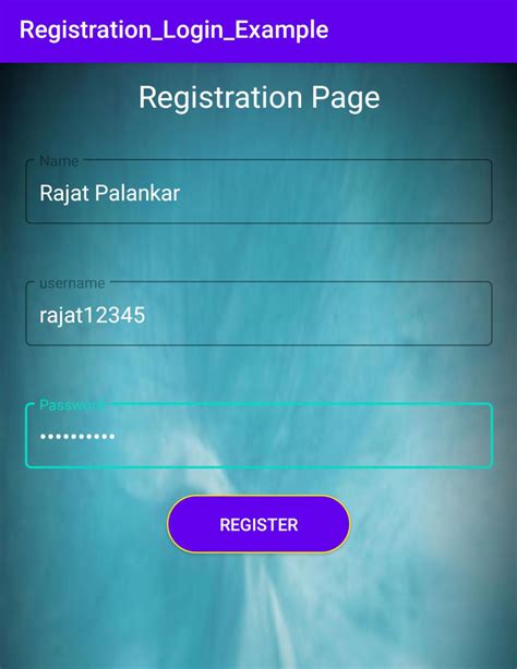 Login And Registration Form In Android Using Volley Keeping User Logged In