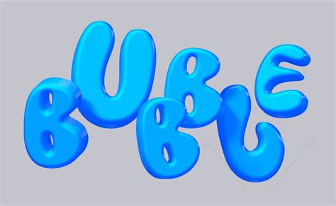 How To Create An Animated 3d Bubble Text Effect In Spline Envato Tuts