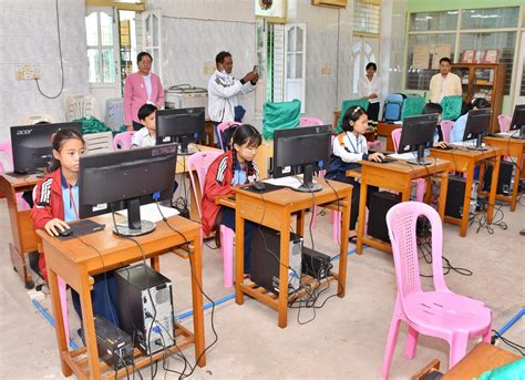 အောင်မြေသာစံမြို့နယ် အထက၈တွင် National Ict Awards 2023 Educational