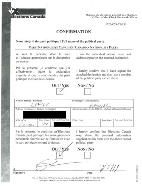 London Psychiatrist Dr Daniel Lefcoe Linked To Support Of Canadian Nationalist Party