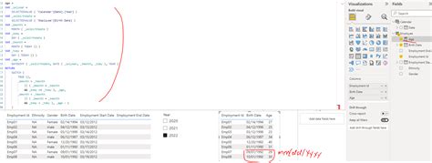 solved dynamic calculate age at point of time date select