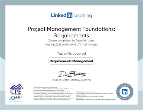 Dipanjan Jana On Linkedin Certificate Of Completion