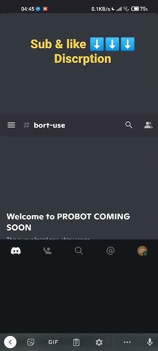 Discord How To Use Bot Probot Android And Ios Shorts 3 Youtube