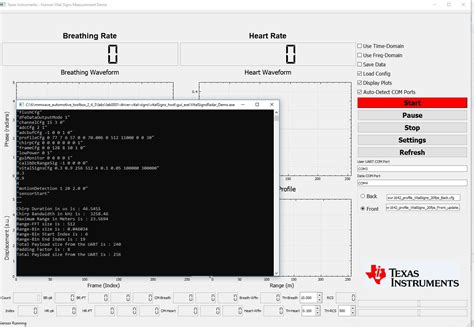 CCS IWR BOOST Configuration Error In Vital Signs Demo Sensors Forum Sensors TI E E
