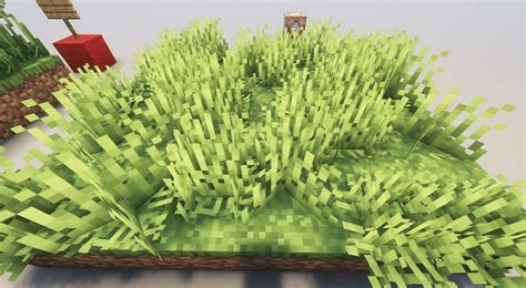 Enhanced Grass скачать ресурспак для Minecraft