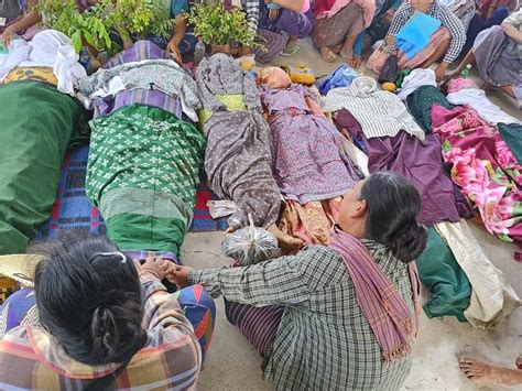 Mandalay ဒီပဲယင်းနယ် စာသင်ကျောင်း ဗုံးကြဲသတ်ဖြတ်ခံရမှု သေဆုံးသူ ၂၂ ဦး ရှိလာ၊ ဒဏ်ရာရသူ ၄၀ ကျော