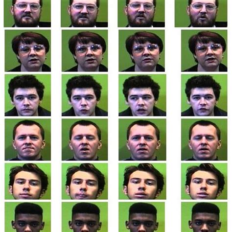 Some Image Samples For Different Faces In The Used Dataset Download Scientific Diagram