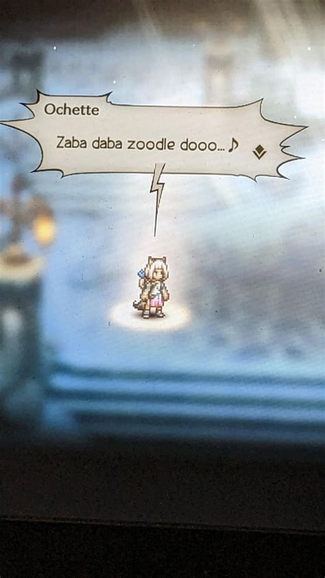 Drunk Ochette Best Ochette R Octopathtraveler