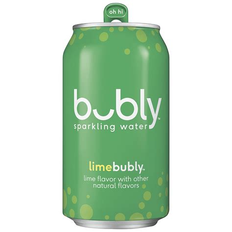 Bubly Sparkling Water Lemon 12 Ounce Cans Pack Of 18 Grocery And Gourmet Food
