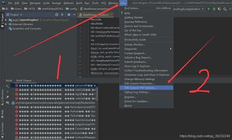 Idea编译乱码 Build Output提示信息乱码 方块idea Build Output报错 Csdn博客