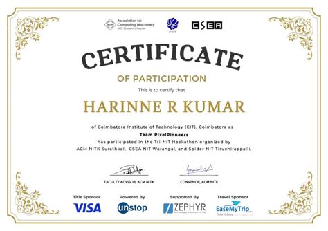 Harinne R Kumar On Linkedin Trinithackathon Innovation Edtech Teampixelpioneers Acmnitk