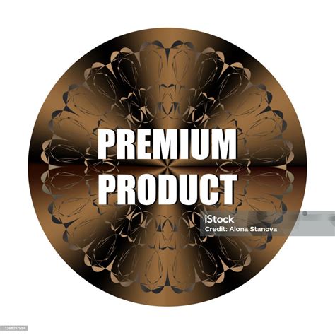 프리미엄 제품 라운드 홀로그램 사실적인 스티커 메달 상품 기호 아이콘 로고 태그 스탬프 물개 라벨 디자인을 위한 금속 빈티지 오래된 간판 1위에 대한 스톡 벡터 아트 및