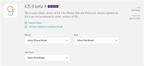 Apple Releases IOS 9 Beta 4 To Developers For Testing IPhoneRoot Com