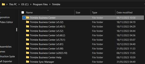 Tbc V202310 Install Multiple Versions Trimble Business Center