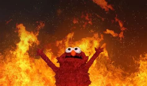 Elmo Fire Meme Origin And Meaning Explained Pop Creep