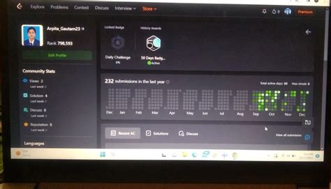 arpita gautam on linkedin leetcodechallenge leetcode2023 codingjourney