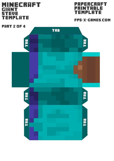 Minecraft Papercraft Printable