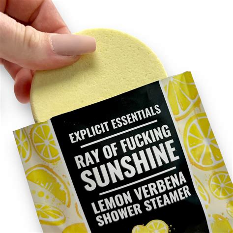 Ray Of Fucking Sunshine Shower Puck Explicit Essentials