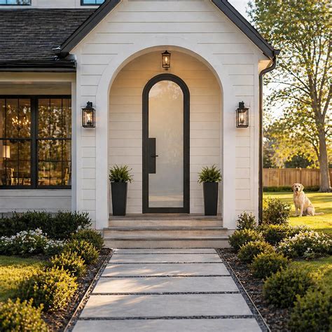 Steel Arched Front Doors Alpadadoors