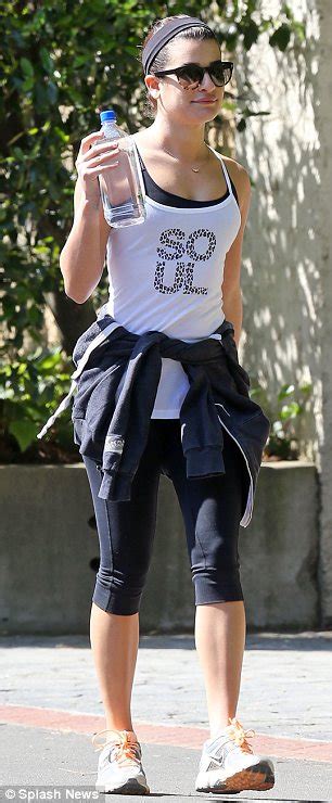 Lea Michele Bonds With Her Mother On Morning Hike Daily Mail Online