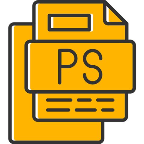 Ps File Format Files Foramts Formats Icon Download On Iconfinder