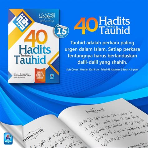 Jual Matan Arbain Hadits Tentang Tauhid Shopee Indonesia