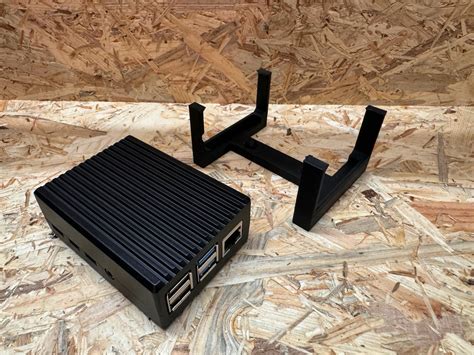 Geekworm P173 Raspberry Pi4 Case Halter By DoKa Download Free STL Model Printables Com