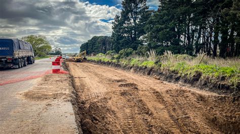 Avanzan Obras De Infraestructura Vial En El Parque Industrial Diario