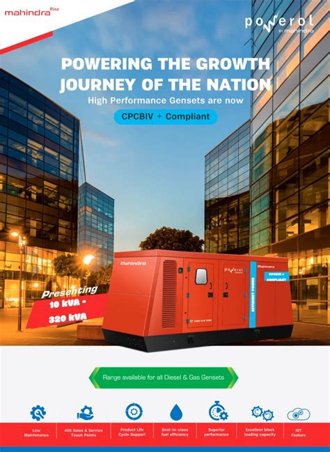 20 Kva 3 Phase Diesel Generator Cpcb 4 Silent Generator Set At ₹ 355000