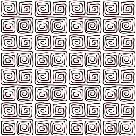 Premium Vector Seamless Pattern Ethnic Background Spirals