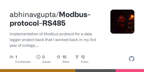 Modbus Protocol RS485 ModbusSlave Cpp At Master Abhinavgupta Modbus