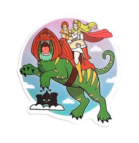 Dopasticker Motu Masters Of The Universe She Ra Teela Grayskull Sticker