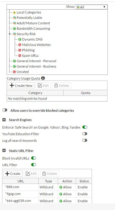 Solved Web Filter Url Not Working Fortinet Community