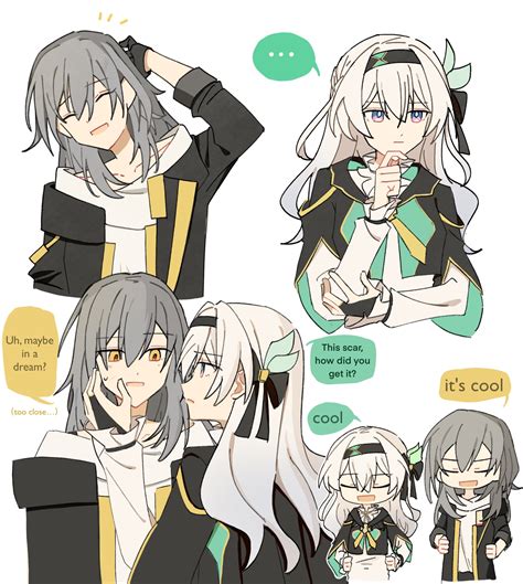 Trailblazer Firefly And Stelle Drawn By Beibc Eee Danbooru